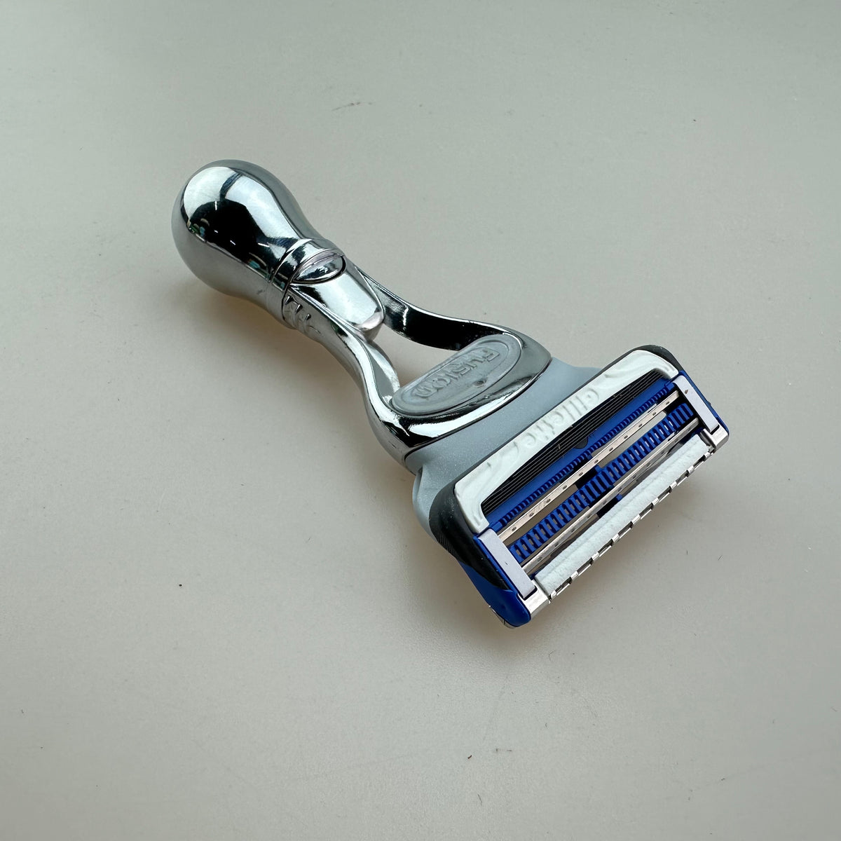 Mini Chrome Fusion Travel Razor & Leather Case – Frank Shaving