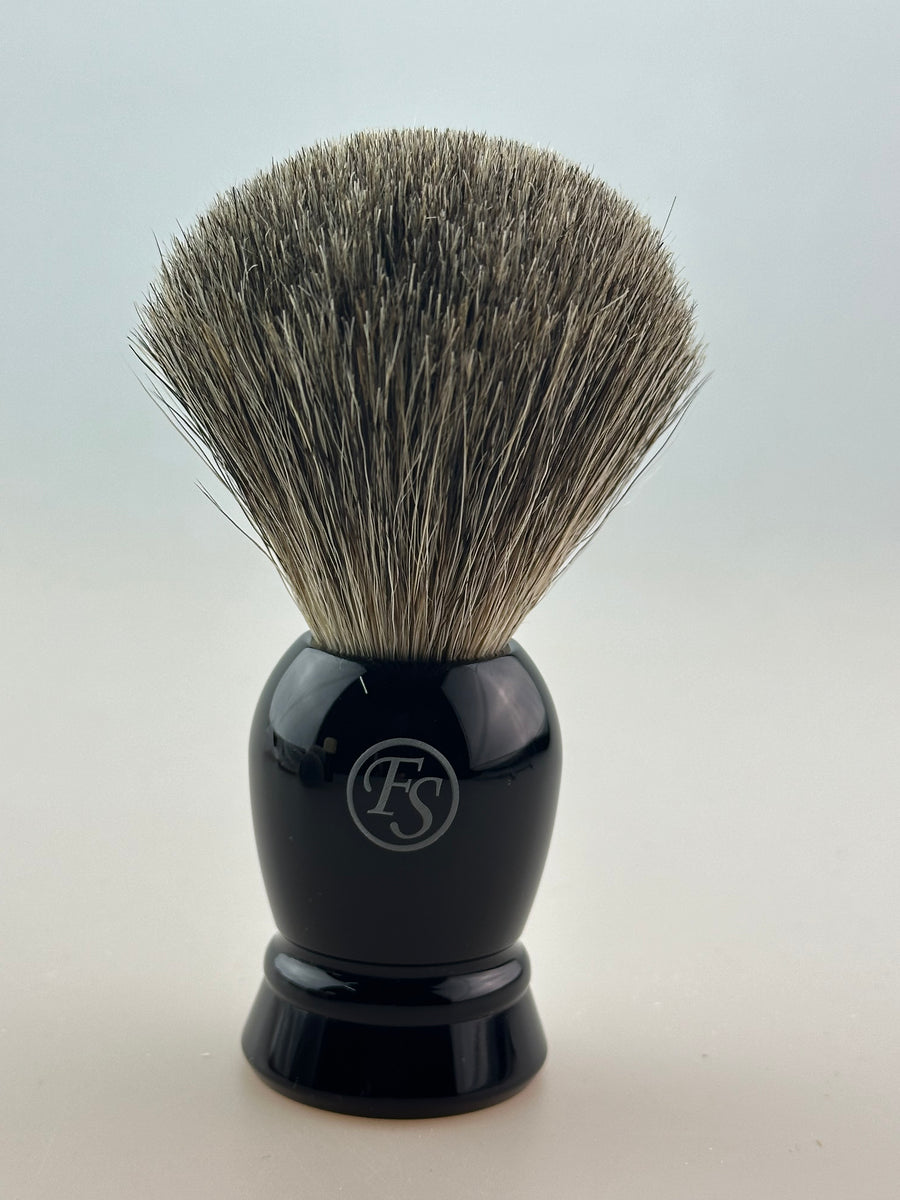 Grey Pure badger hair shaving brush knot size 20mm – Frank Shaving