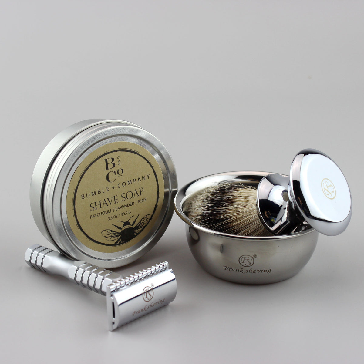 “The Chrome Wet-Shave Collection” – Frank Shaving